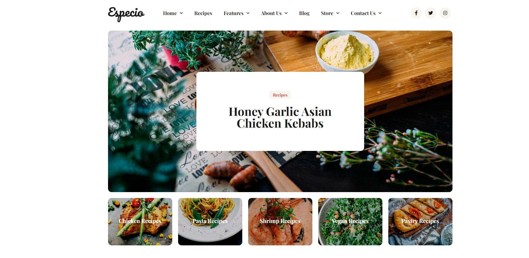 Κατασκευή Ιστοσελίδας για Chefs- Δείγμα 2 - NetArt.gr