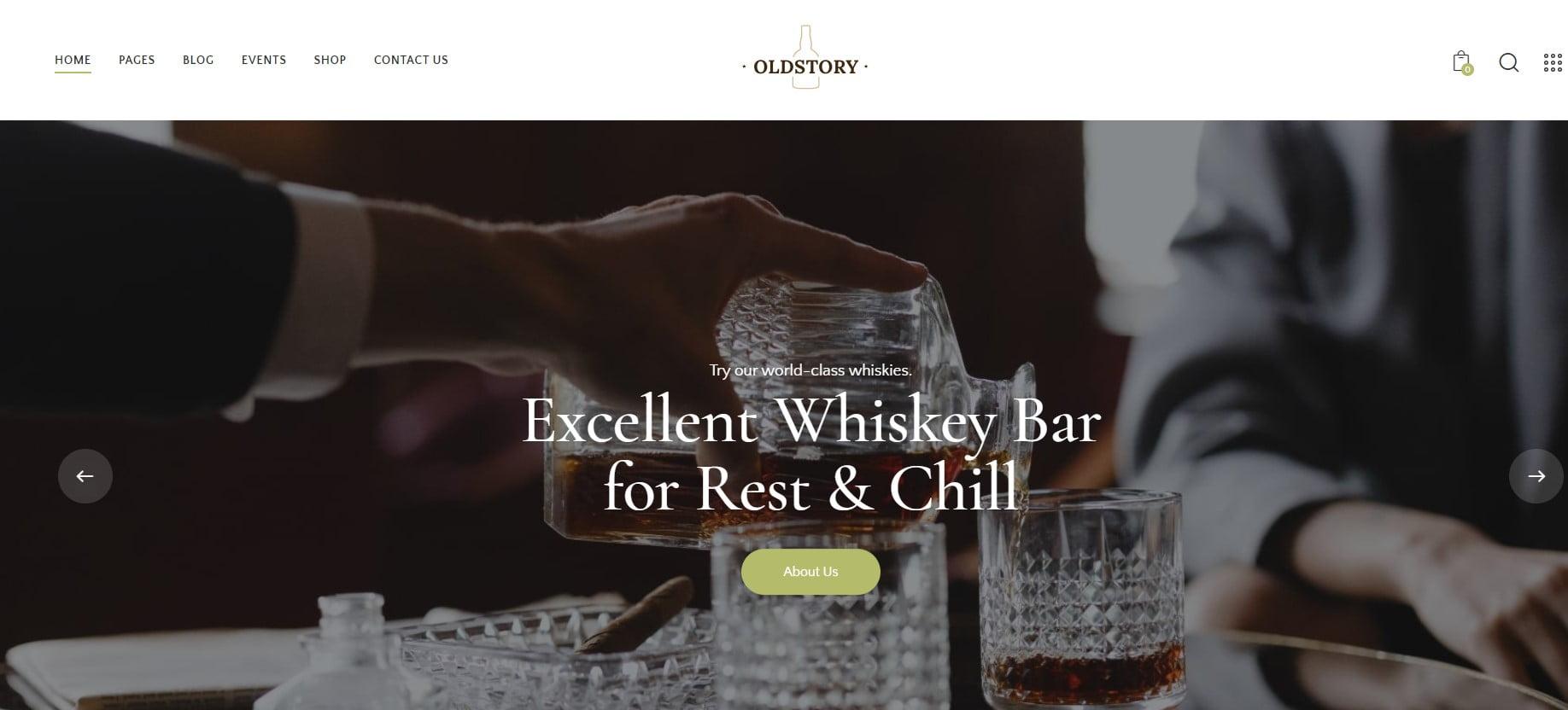 Κατασκευή Ιστοσελίδας για Bar #3- Δείγμα - NetArt.gr