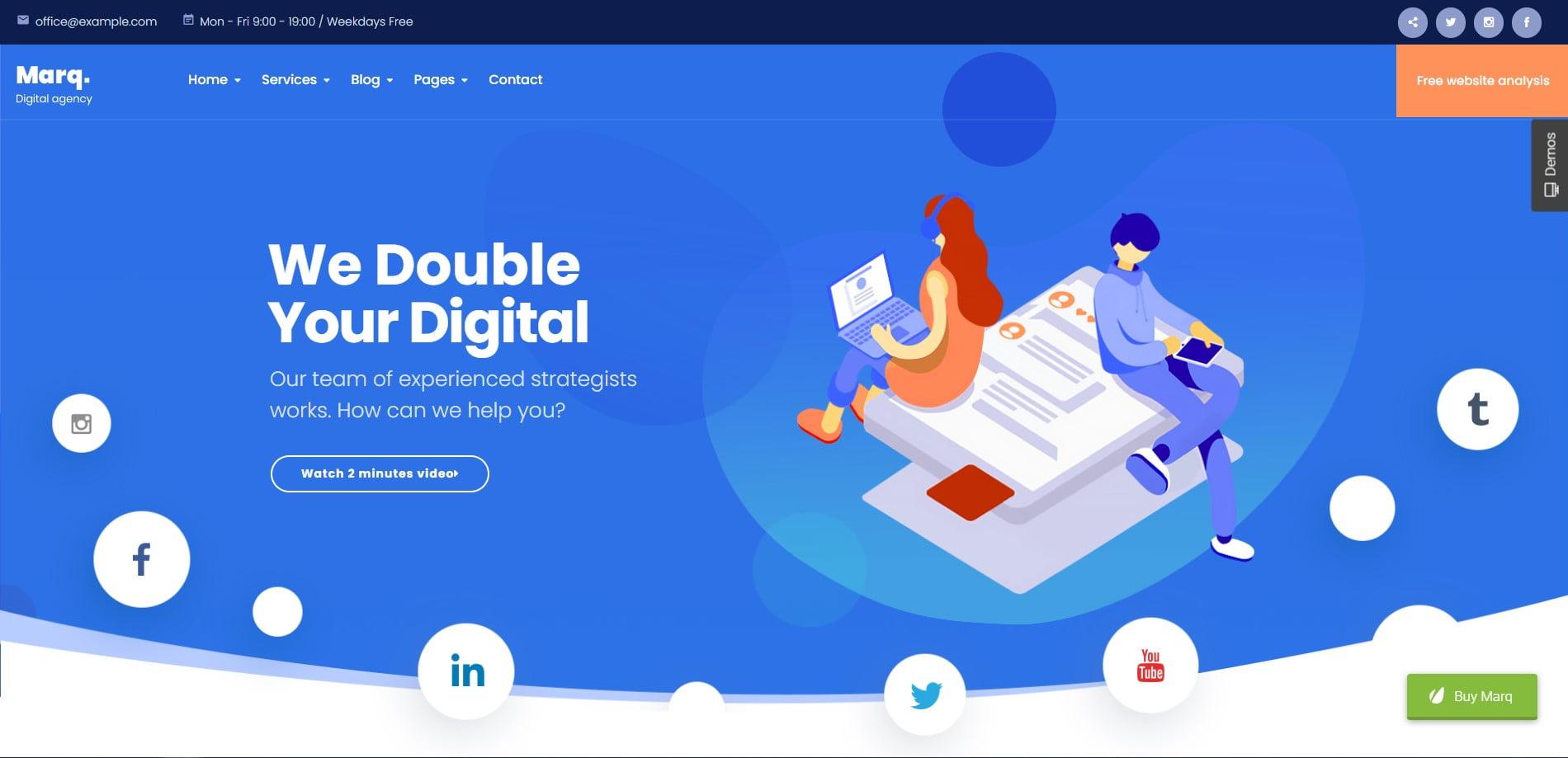 Κατασκευή Ιστοσελίδας για social media managers #2- Δείγμα - NetArt.gr