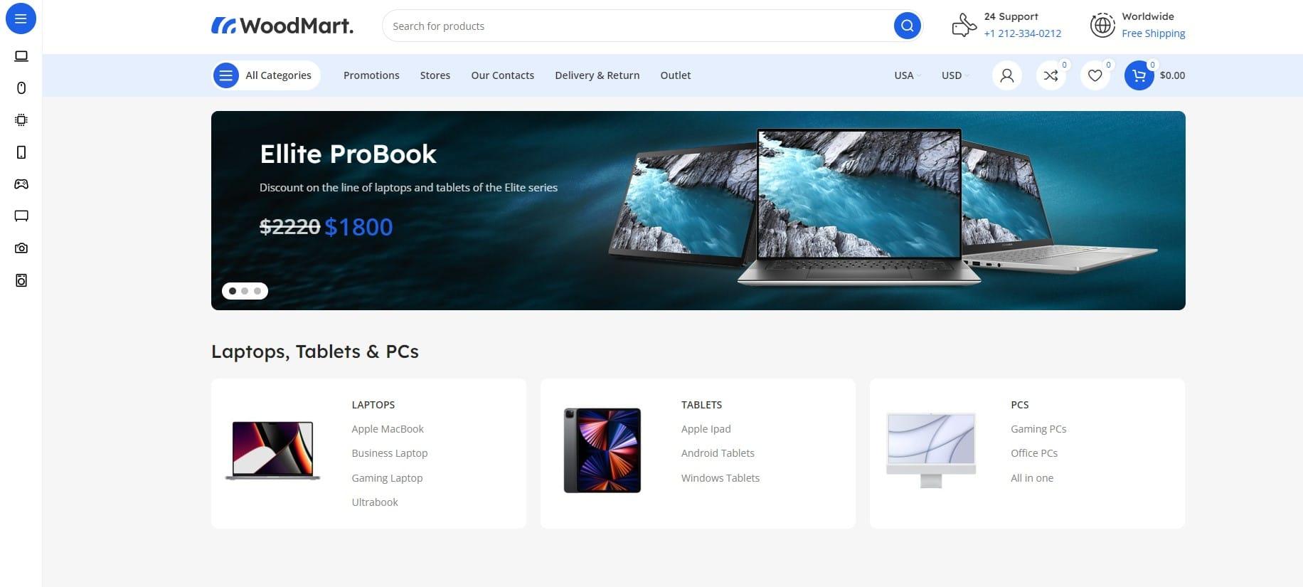 Κατασκευή Eshop για Μαγαζί με Ηλεκτρονικά Ήδη- Δείγμα 6 - NetArt.gr