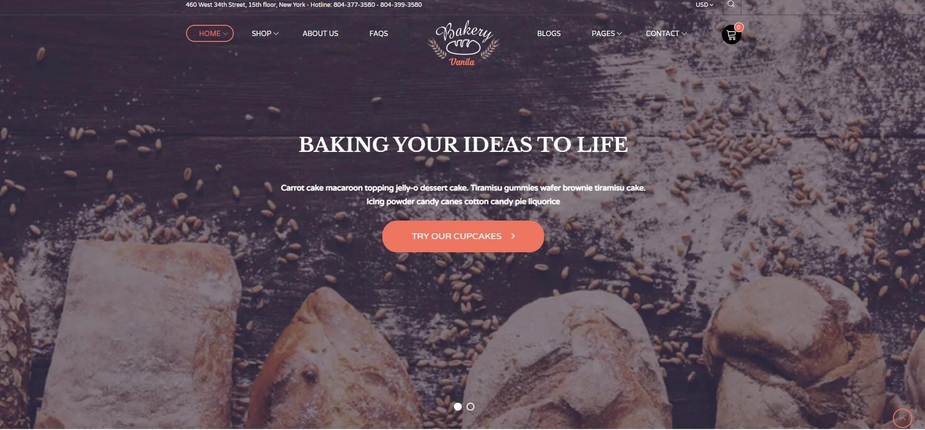 Κατασκευή Eshop για Φούρνο και Ζαχαροπλαστείο- Δείγμα 2 - NetArt.gr